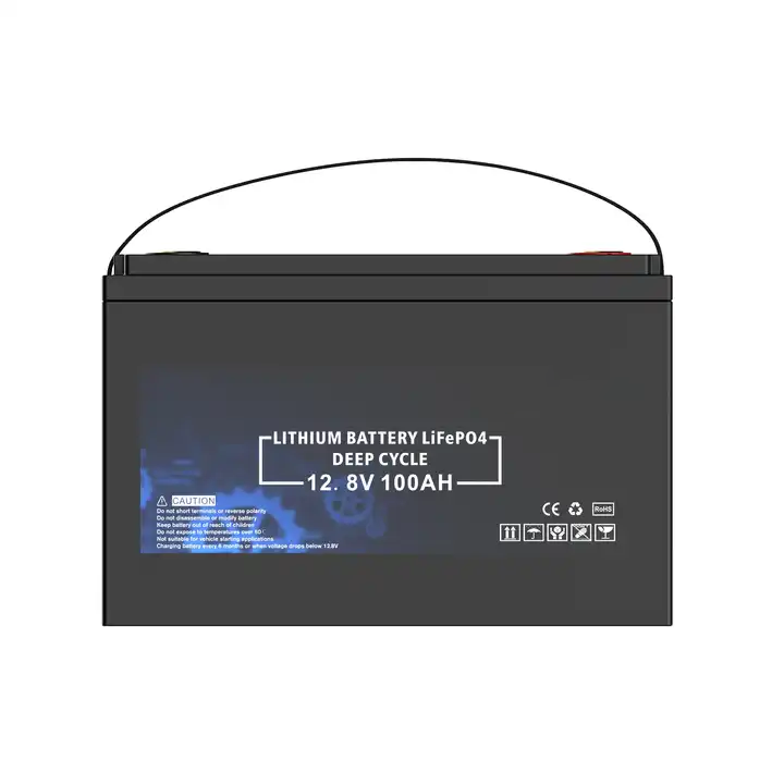 BMS eingebauter langlebiger LiFePO4 12V 100Ah Akku - Ainbattery.com