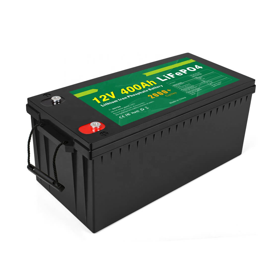 Fabrikpreis Deep Cycle Solar LFP Batterie 12V 400Ah Solar LiFePO4 ...