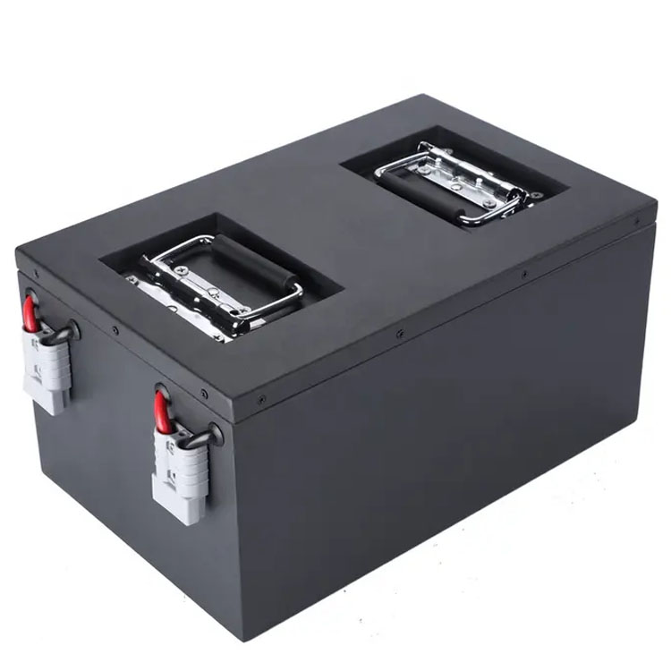 LiFePO4-Batterie 72 V 100 Ah für Elektrofahrzeuge und Gabelstapler mit ...